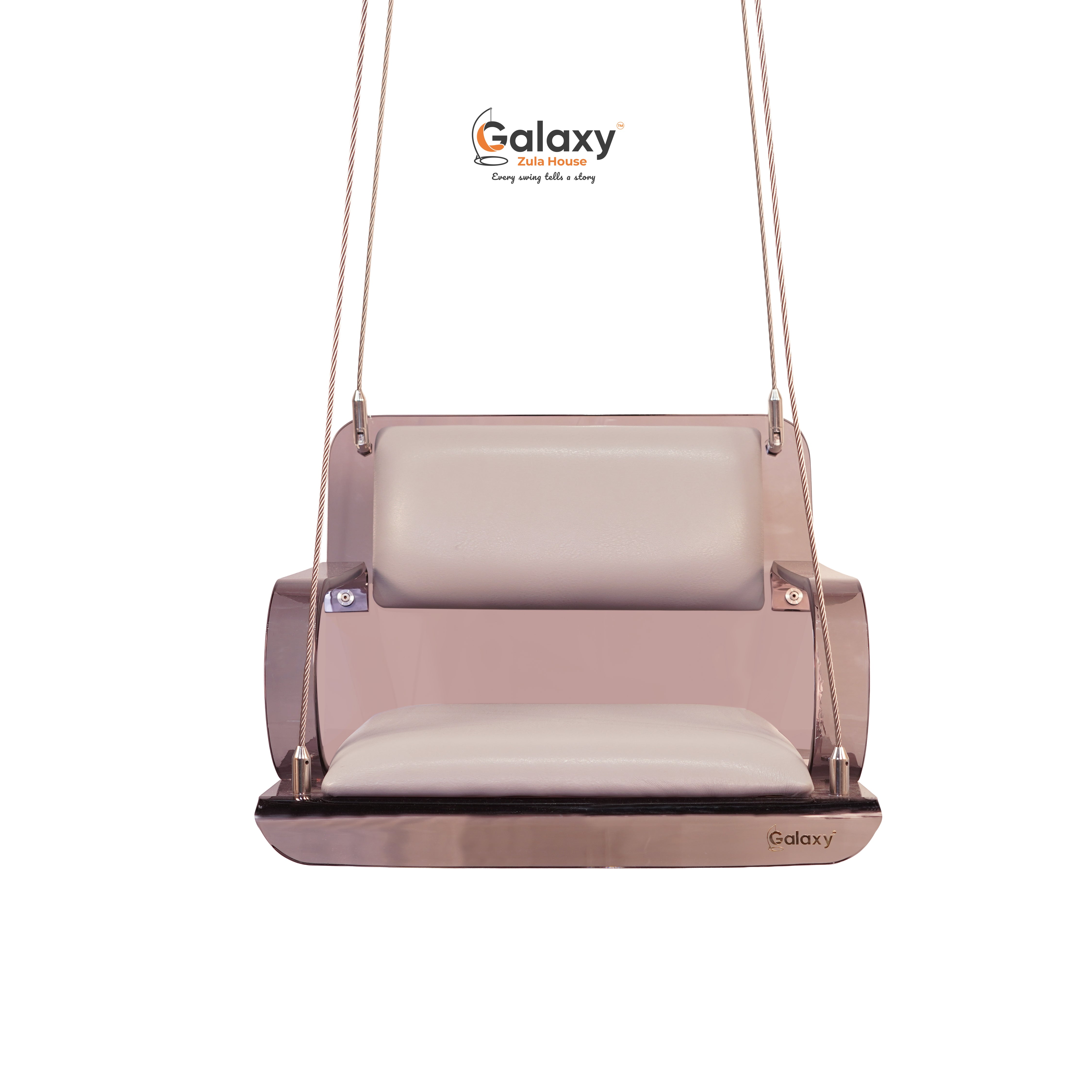 Single Acrylic Fix Pattern Swing – Galaxy Zula House